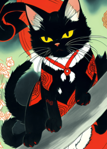 Bakeneko: The Mischievous Cat of Japanese Folklore | Mythology Planet